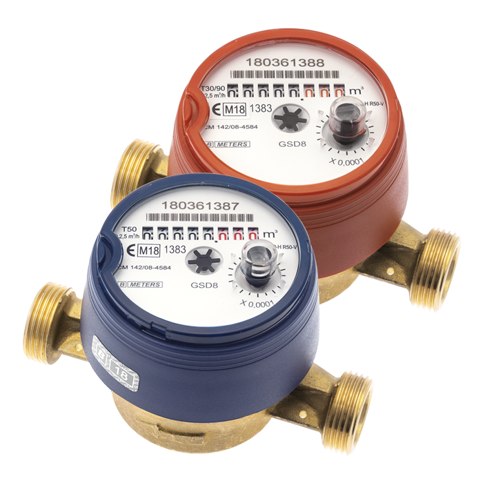 B Meters GSD8-RFM - Single Jet Water Meter. Advanced Version ...
